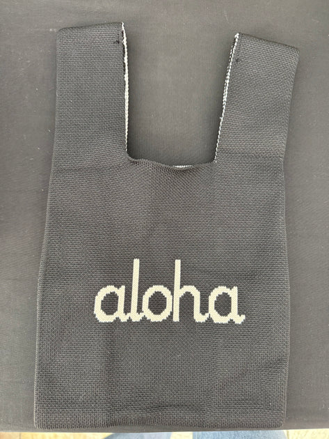 Aloha Knit Bags - Black | Sun Chong Company Ltd.